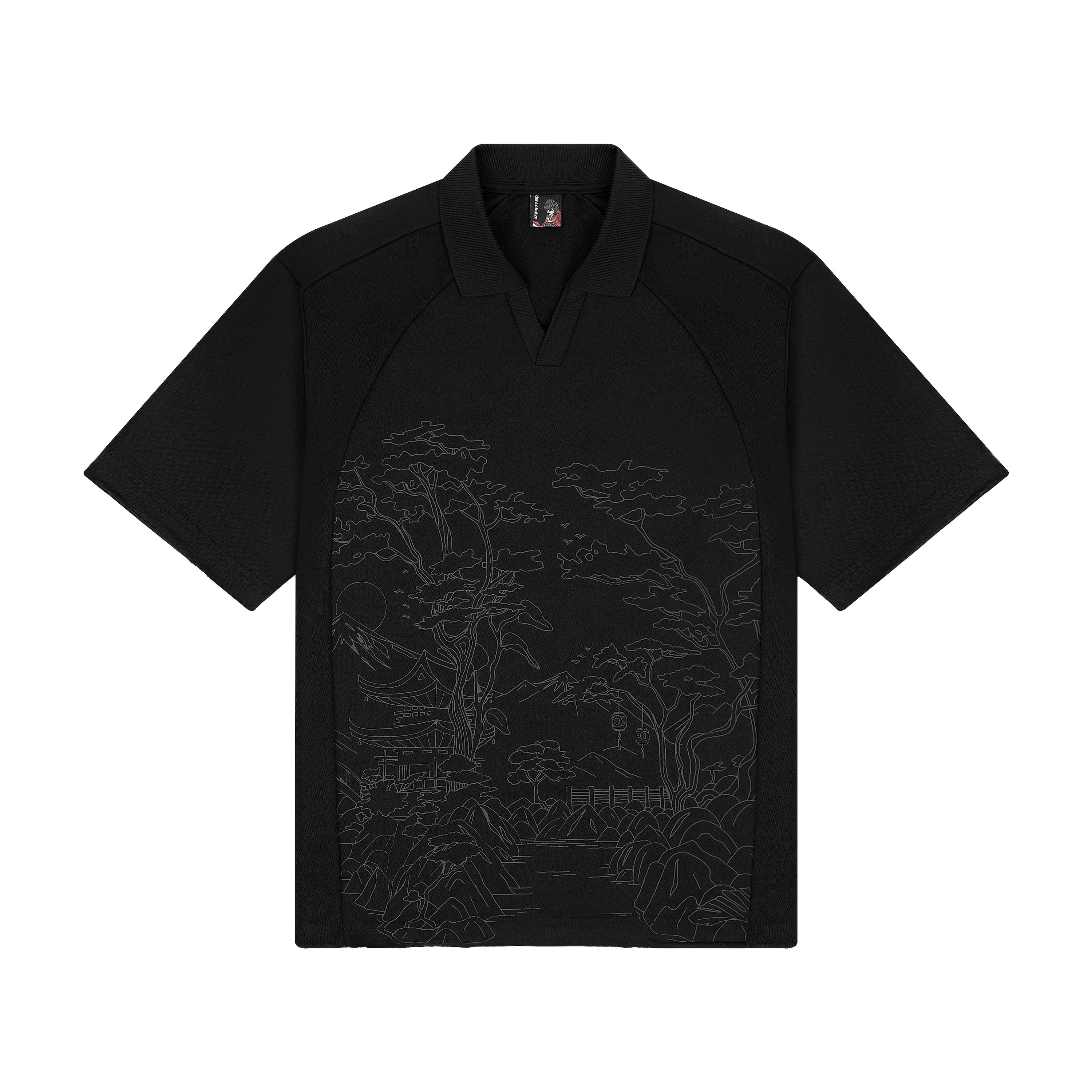 "sashiko v2" Jersey black – Young-Block