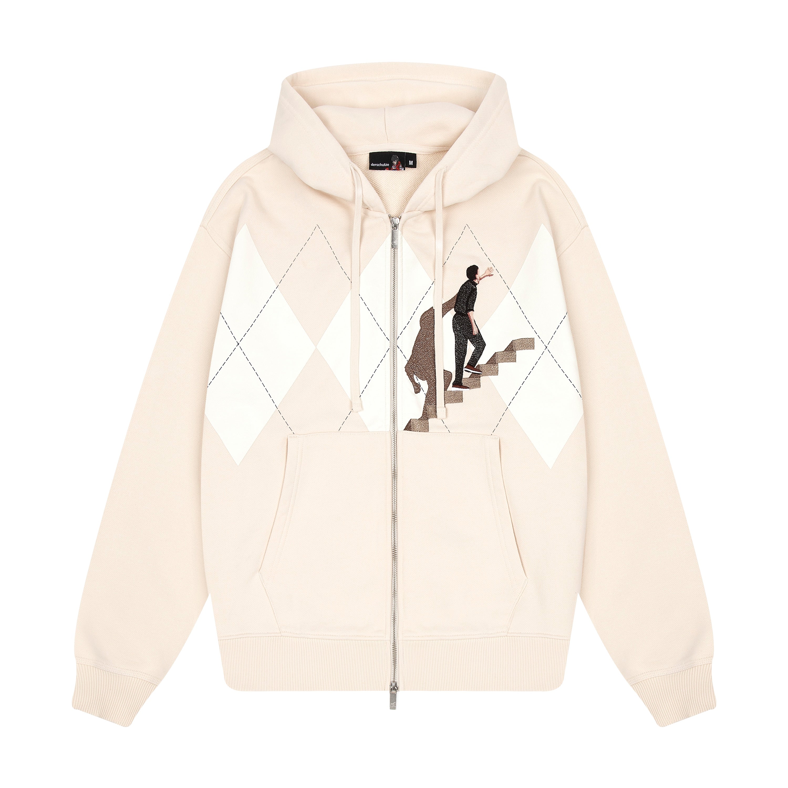 "on air" Zip Up beige – Young-Block